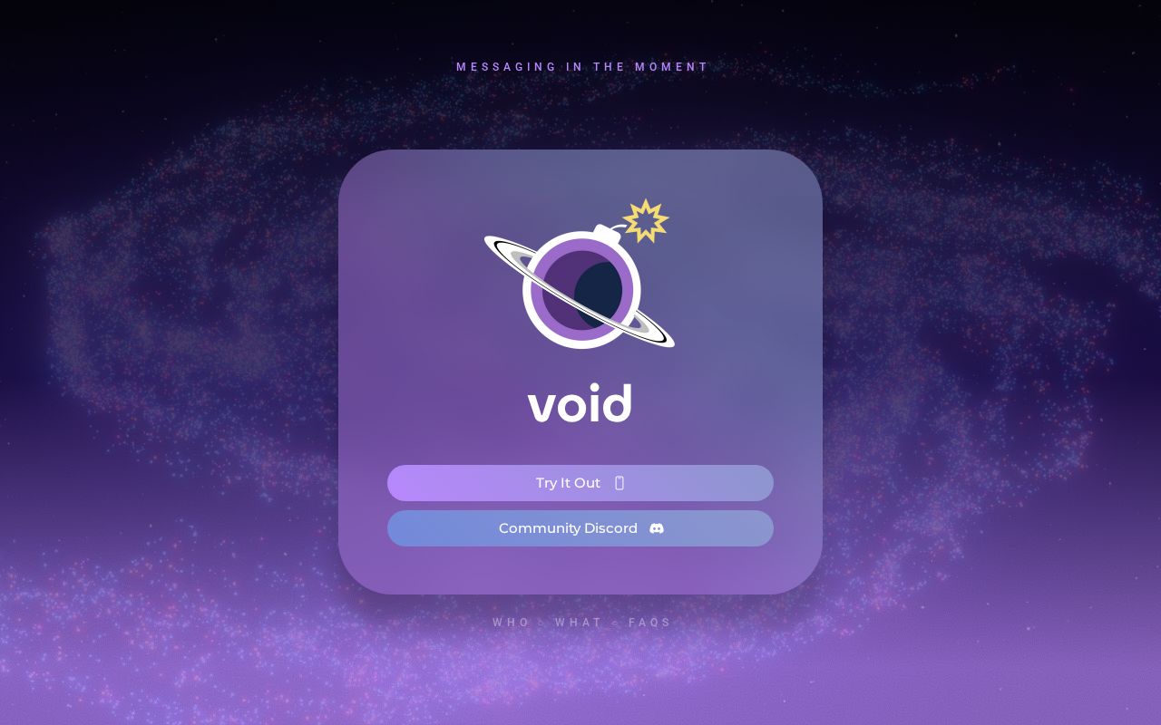 Void | Coming Soon